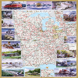 Central States Rail Museum and Trips Map | Kentucky Railway Museum, Inc.
